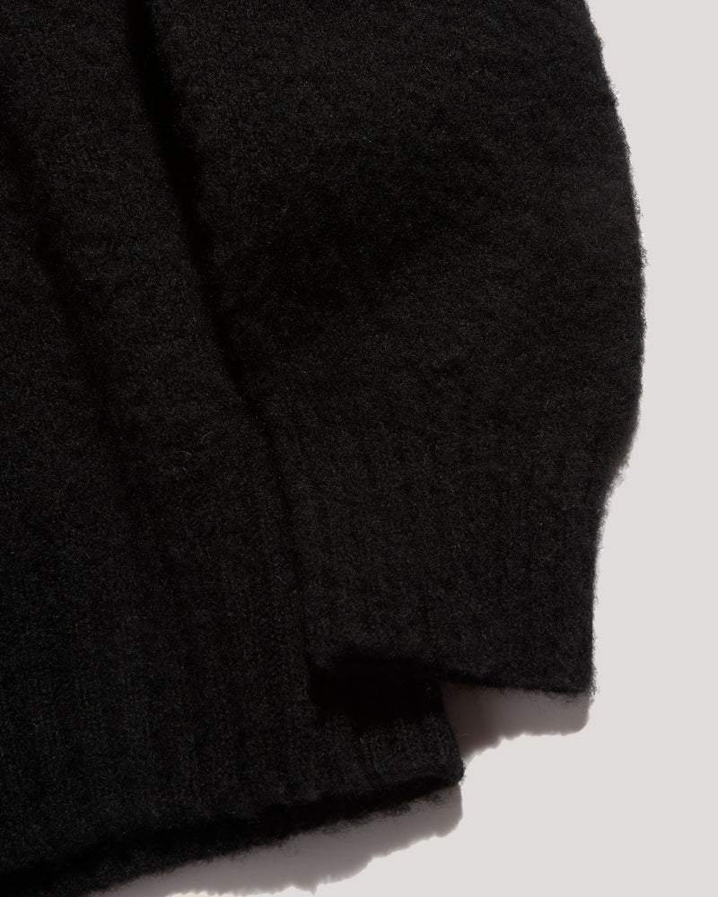 Earth Suedehead Jumper Black | YMC | You Must Create
